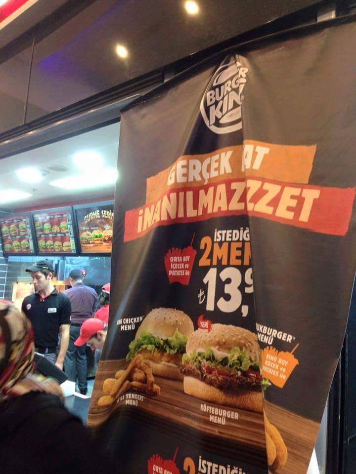burger king e yapılan haksız linç #913178 - uludağ sözlük galeri